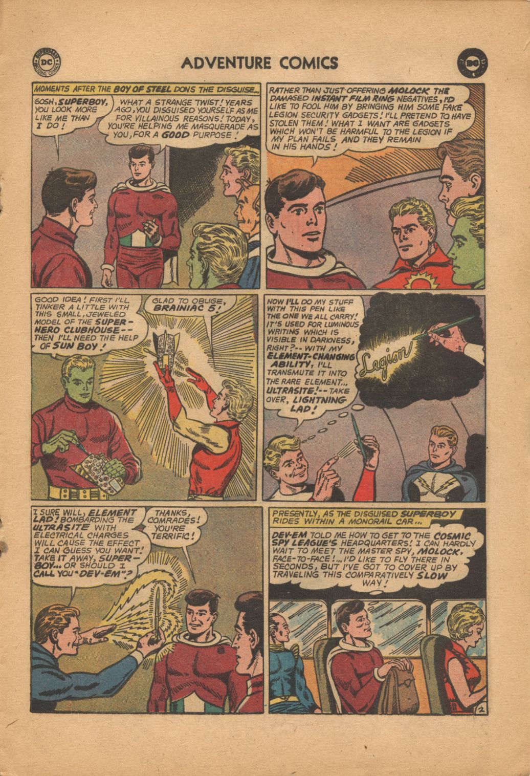 Read online Adventure Comics (1938) comic - Issue #320