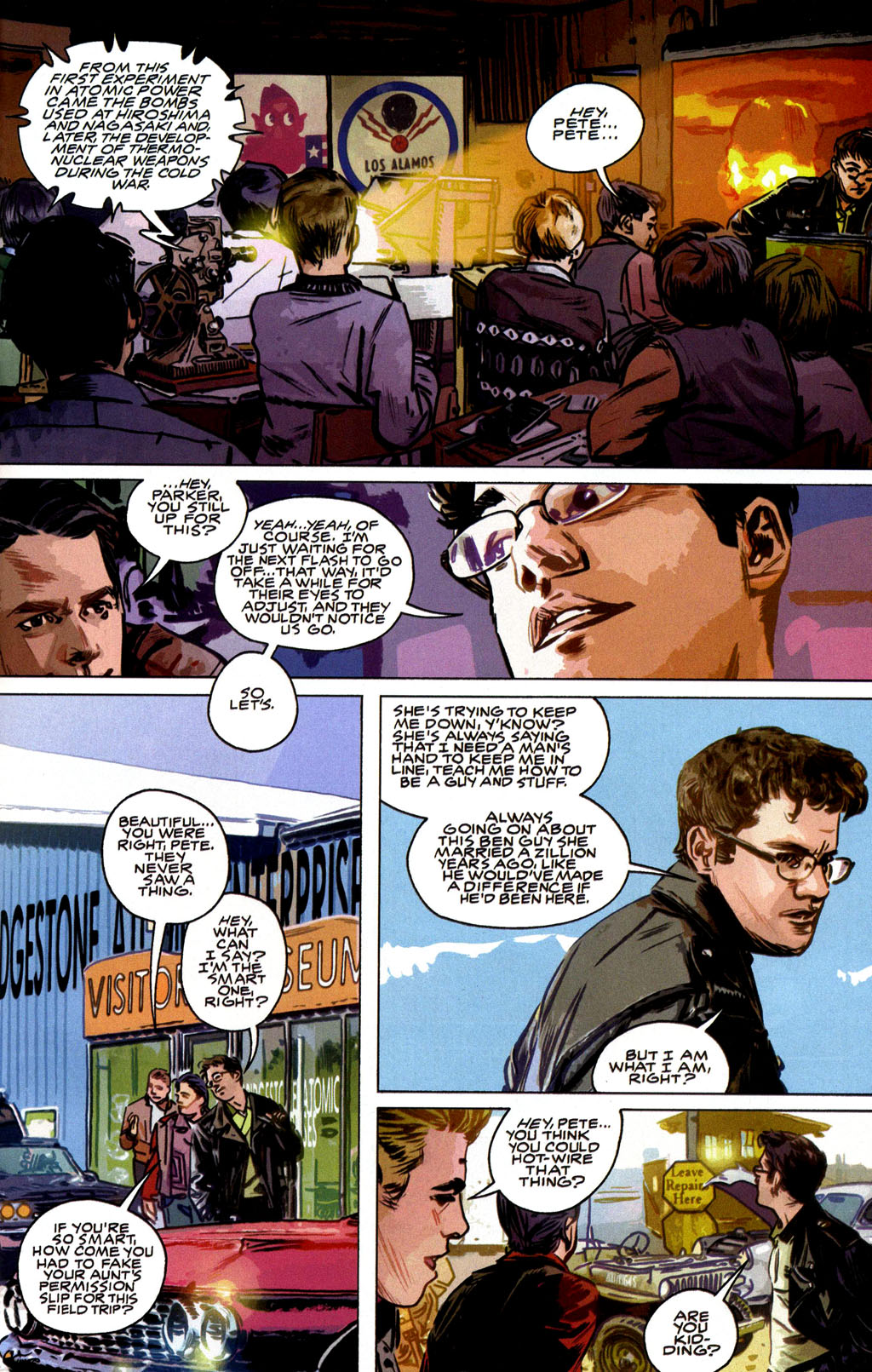 Read online Bullet Points comic - Issue #1