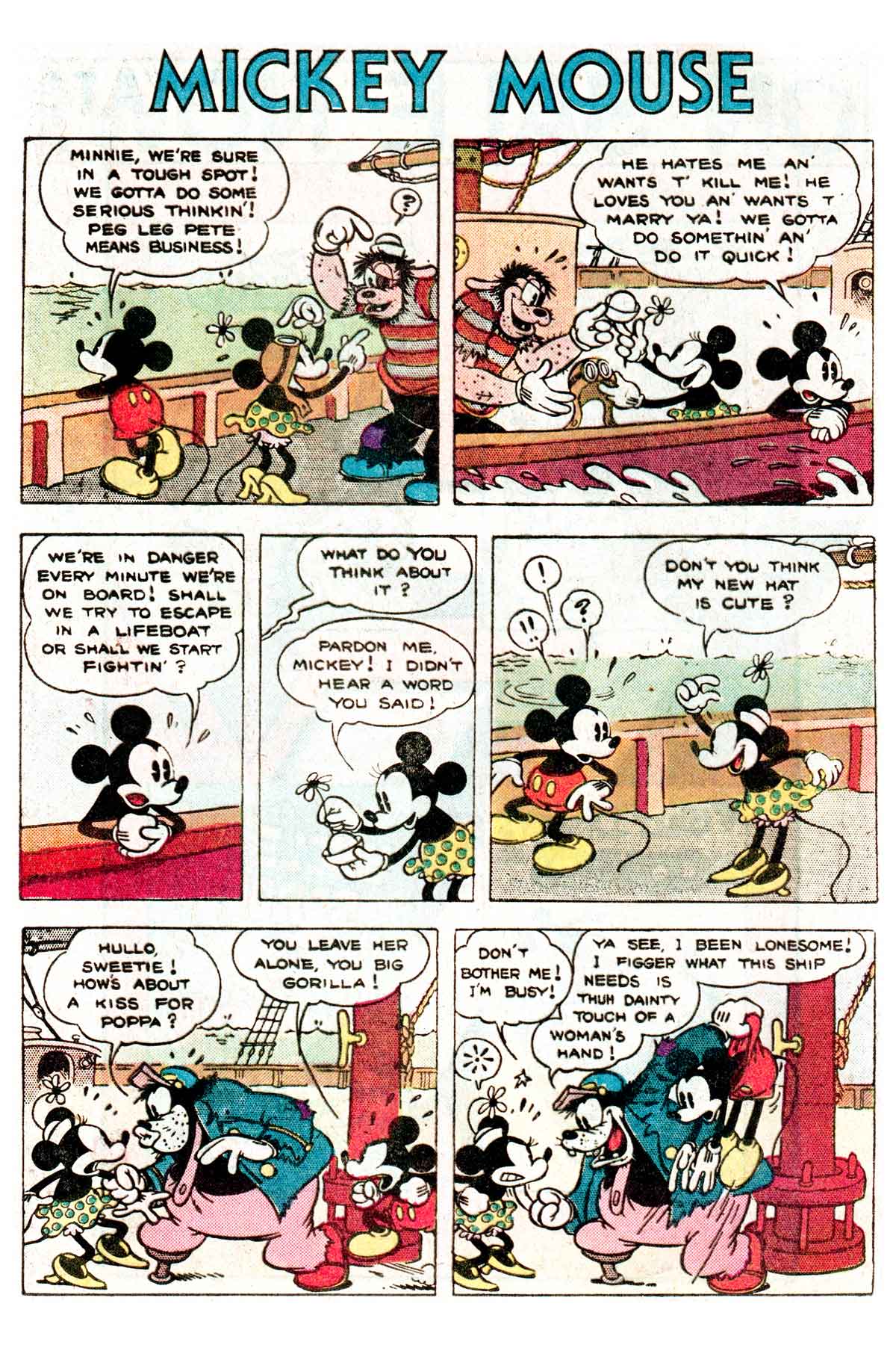 Read online Walt Disney's Mickey Mouse comic - Issue #227