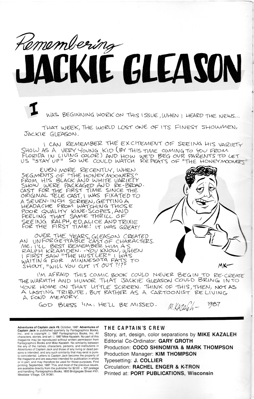 Read online Adventures of Captain Jack comic - Issue #9