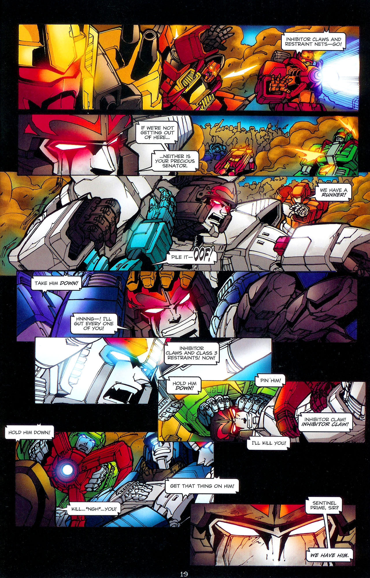 Read online The Transformers Megatron Origin comic - Issue #3