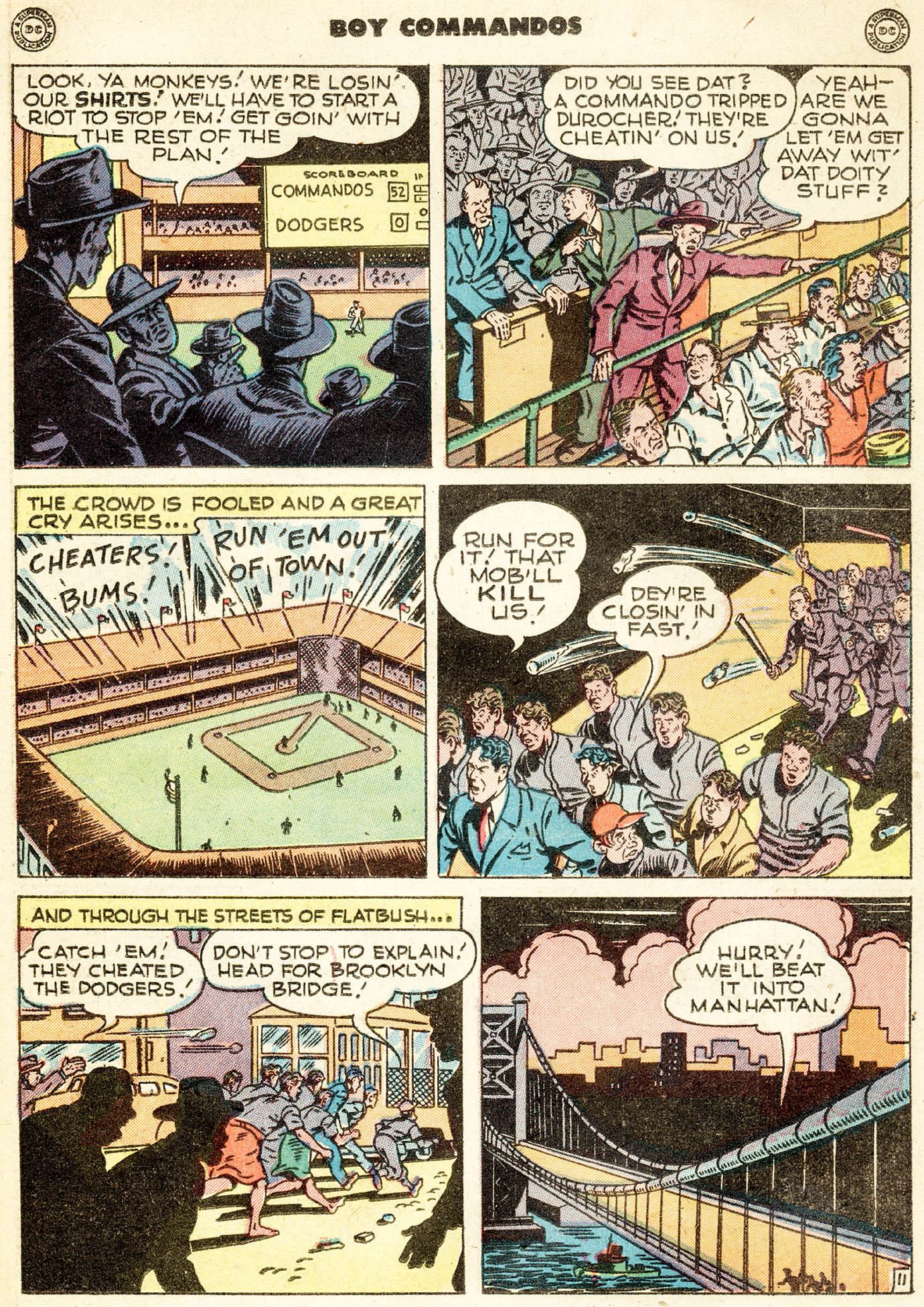 Read online Boy Commandos comic - Issue #20