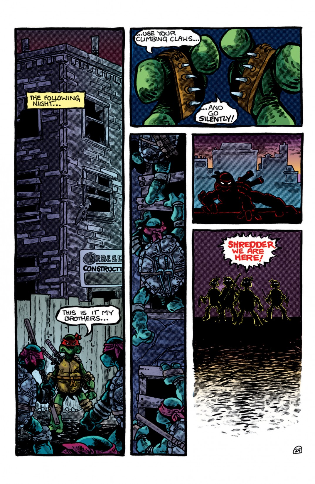 Read online Teenage Mutant Ninja Turtles Color Classics (2012) comic ...