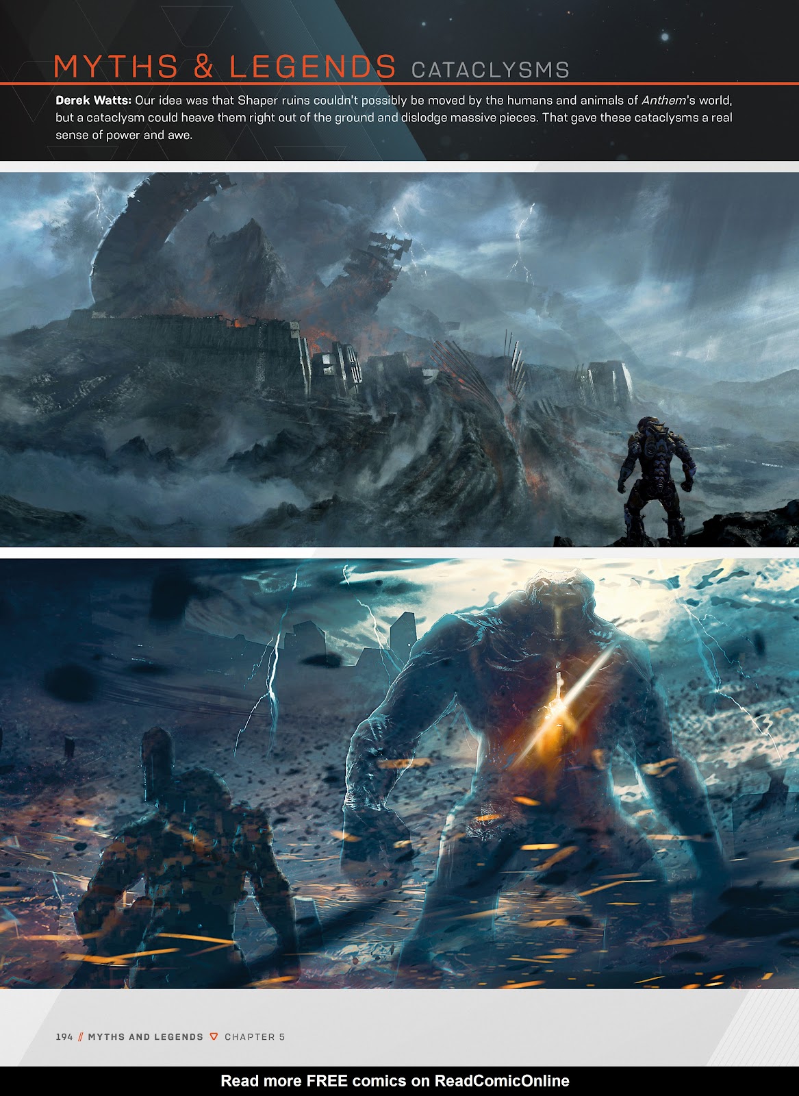 Read online The Art of Anthem comic - Issue # TPB (Part 2)