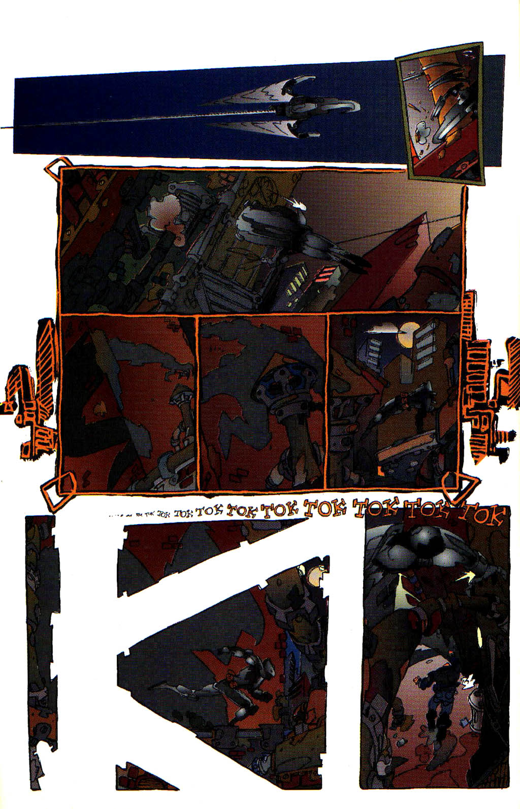 Read online Images of ShadowHawk comic - Issue #1