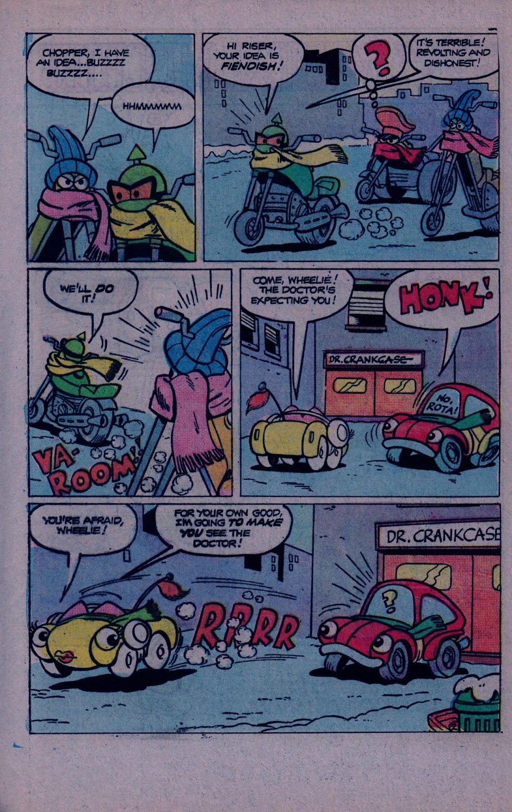 Read online Wheelie and the Chopper Bunch comic - Issue #7