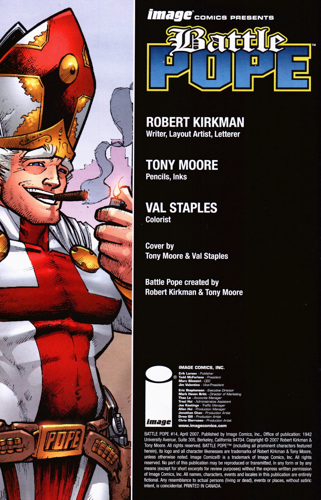 Battle Pope 014 | Read Battle Pope 014 comic online in high quality ...