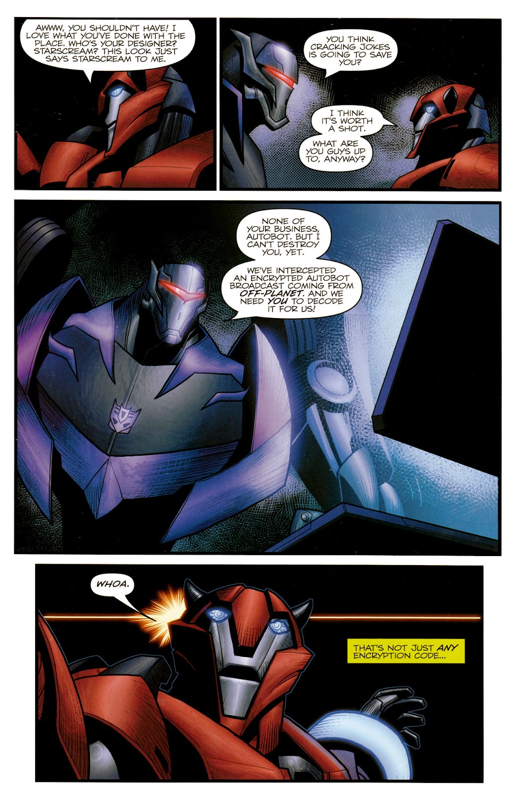 Read online The Transformers: Prime comic - Issue #1