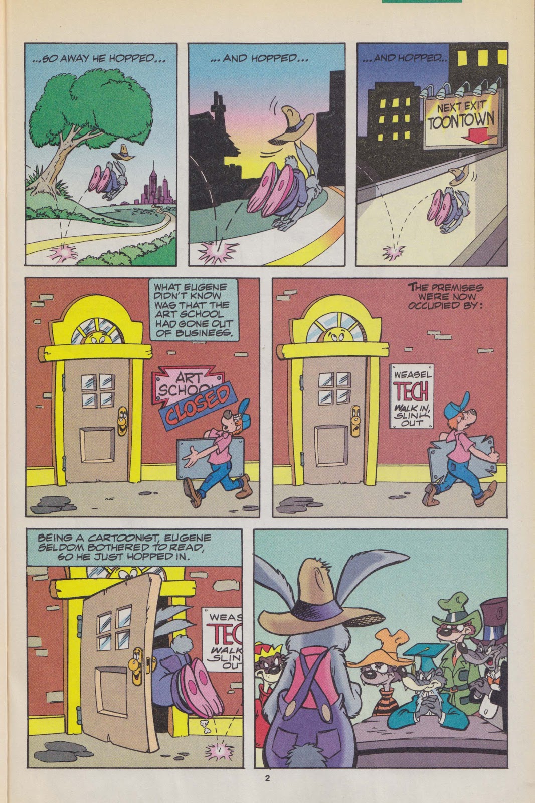 Read online Roger Rabbit's Toontown comic - Issue #5