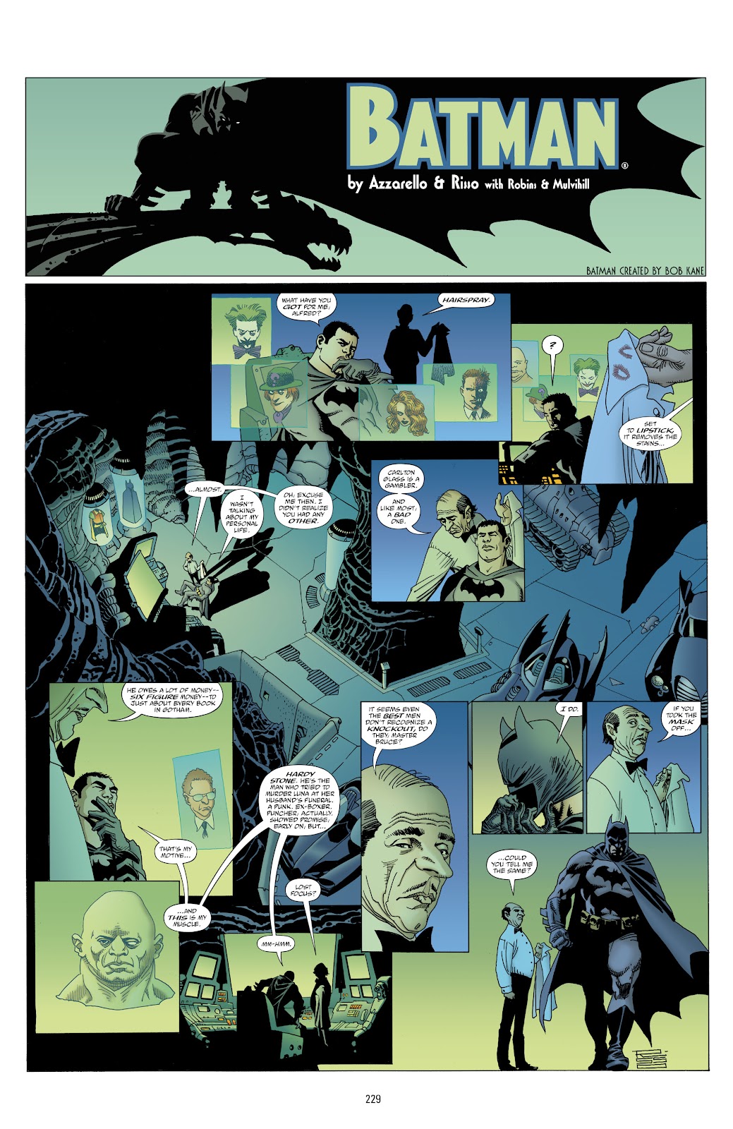 Read online Batman by Brian Azzarello and Eduardo Risso: The Deluxe ...