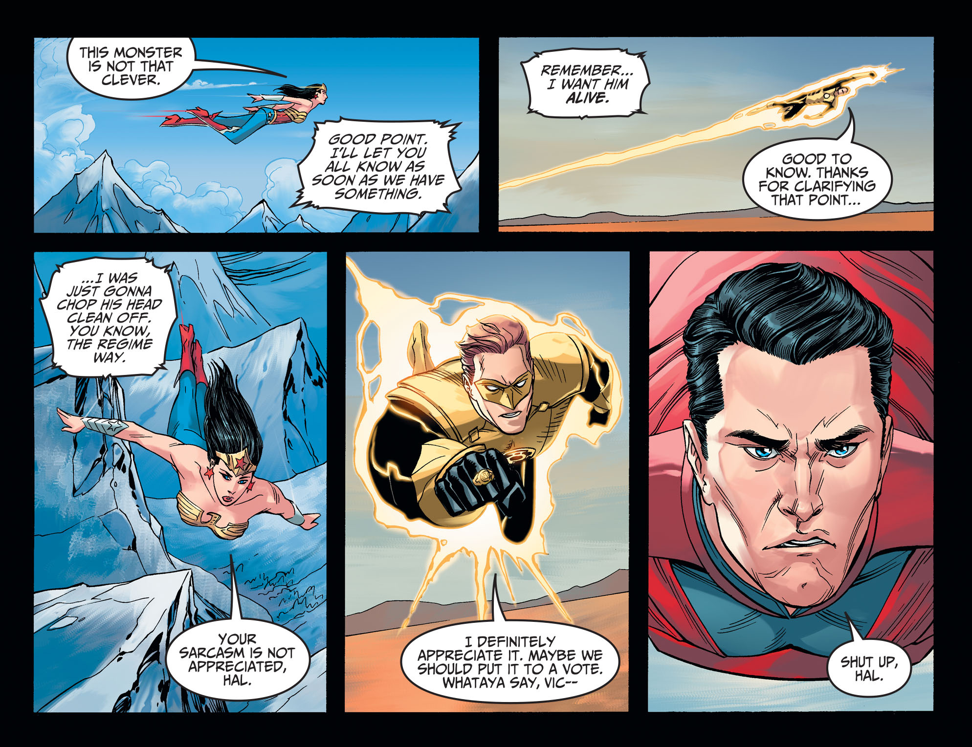 Read online Injustice: Gods Among Us: Year Five comic - Issue #19