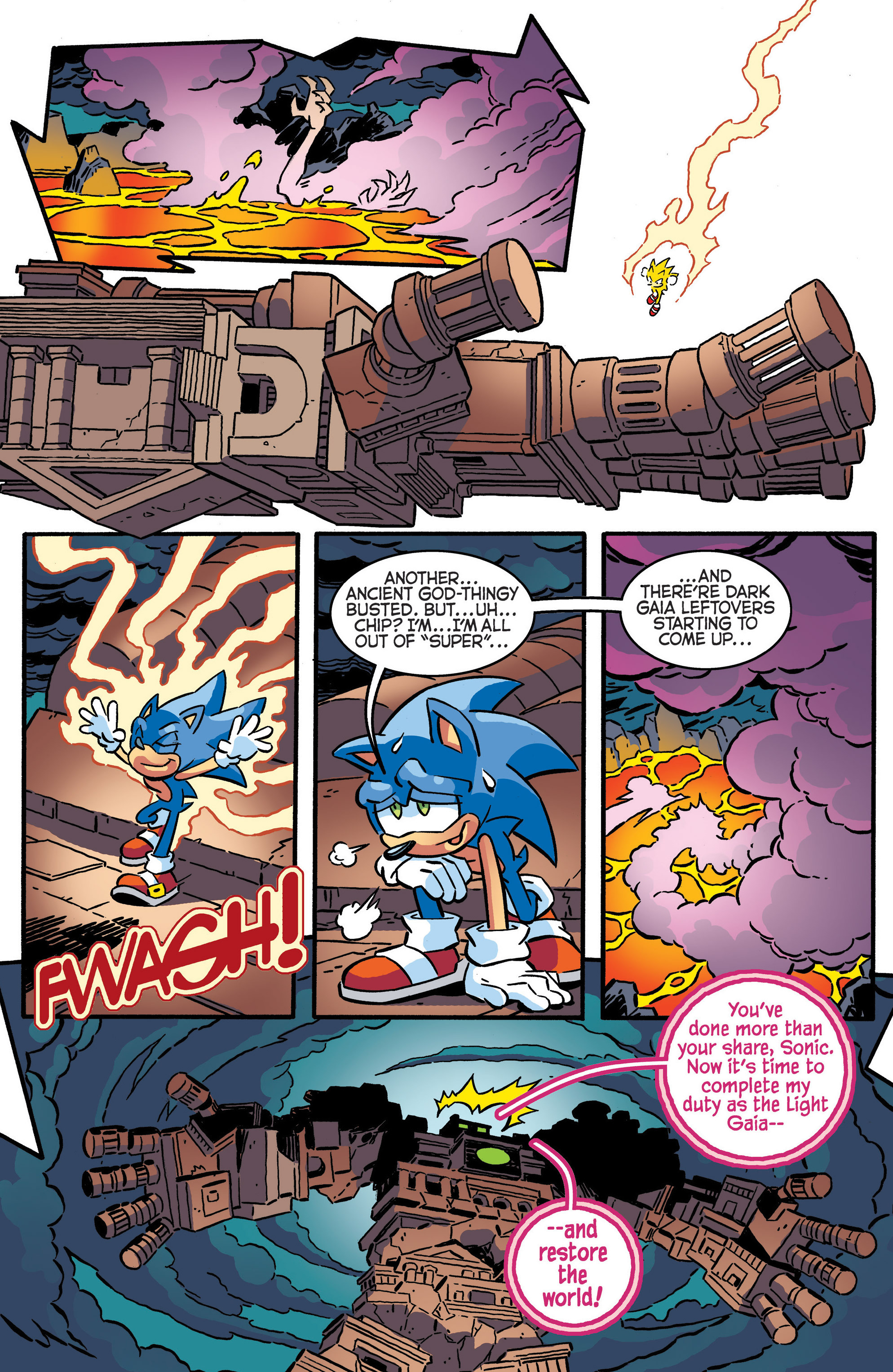Read online Sonic The Hedgehog comic - Issue #287