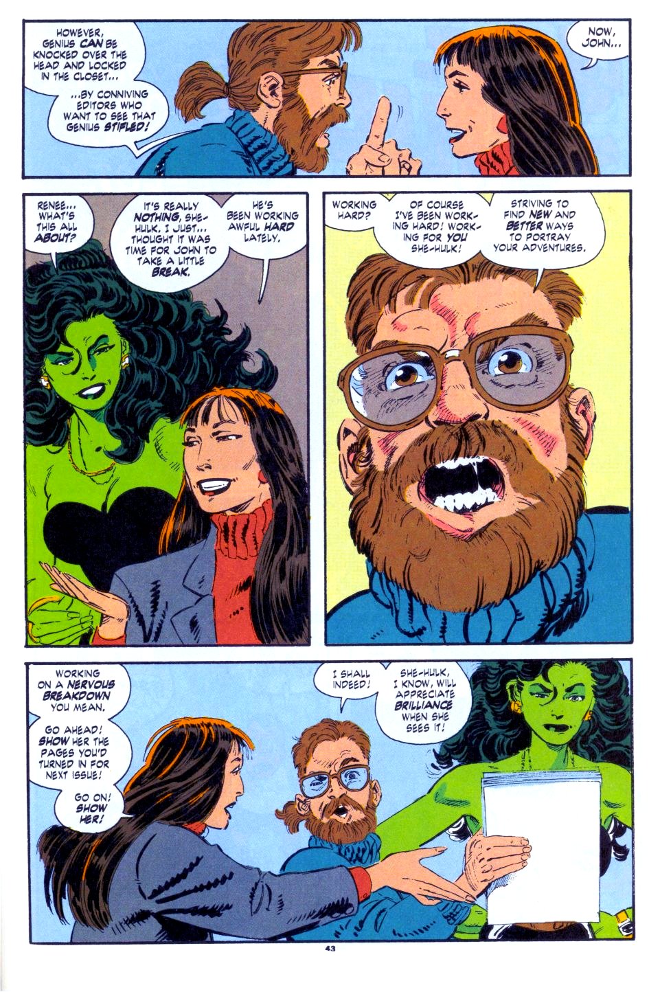 Read online The Sensational She-Hulk comic - Issue #50