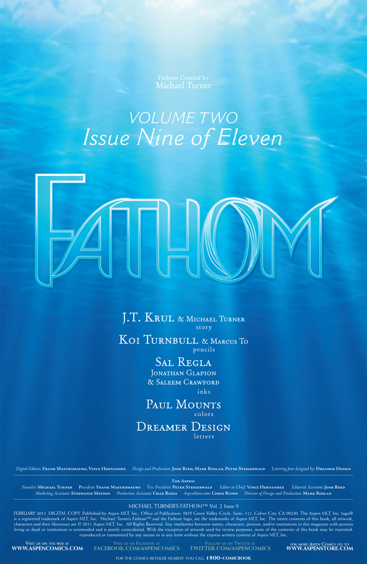 Read online Fathom (2005) comic - Issue #9