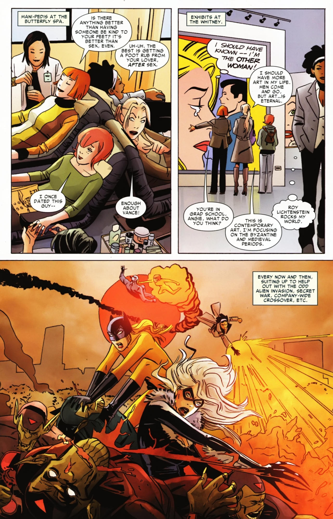 Read online Marvel Divas comic - Issue #1