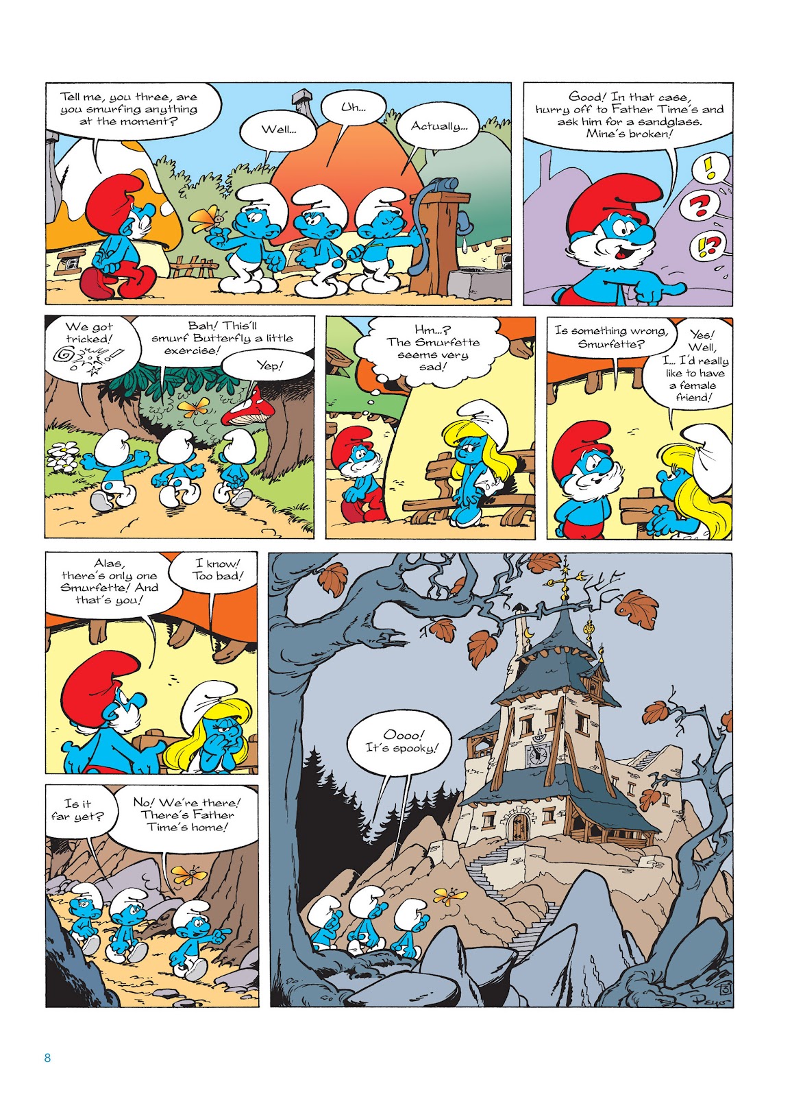 Read online The Smurfs comic - Issue #15
