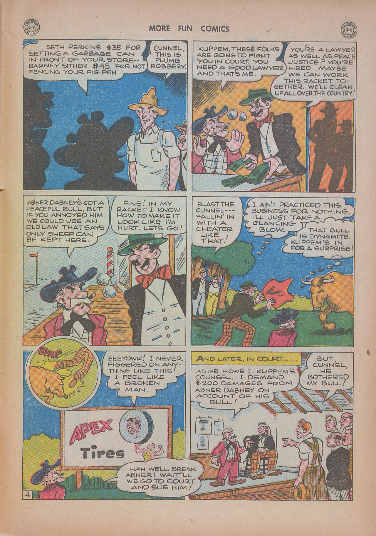 Read online More Fun Comics comic - Issue #118