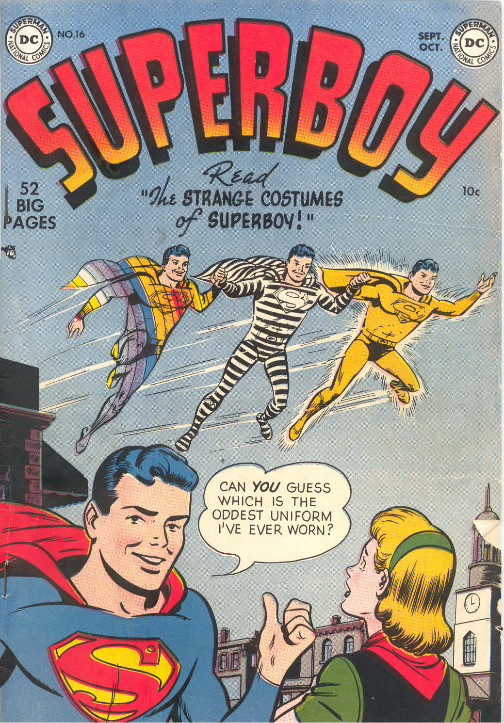 Read online Superboy (1949) comic - Issue #16