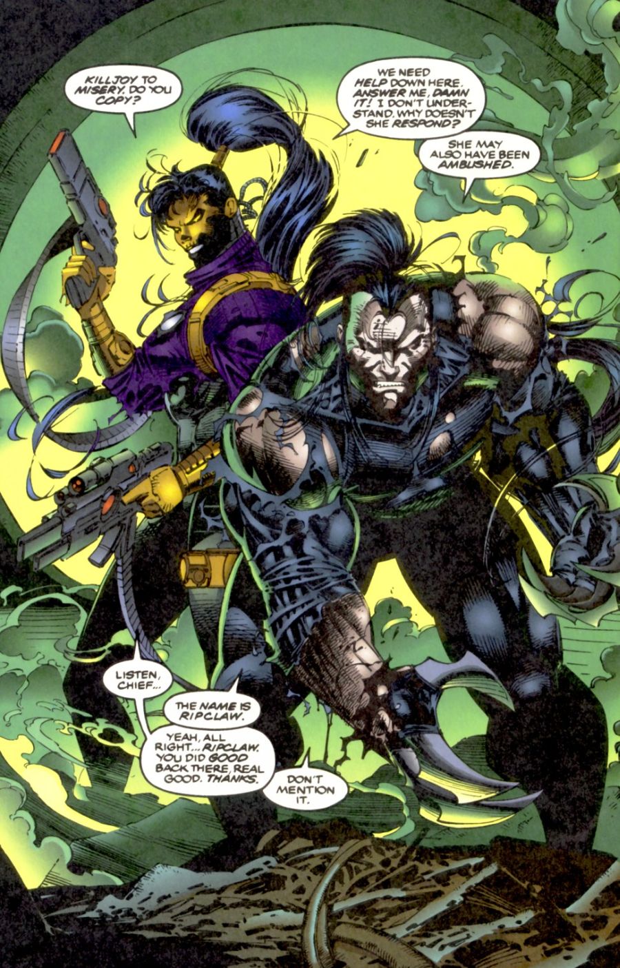 Read online Cyberforce (1993) comic - Issue #2