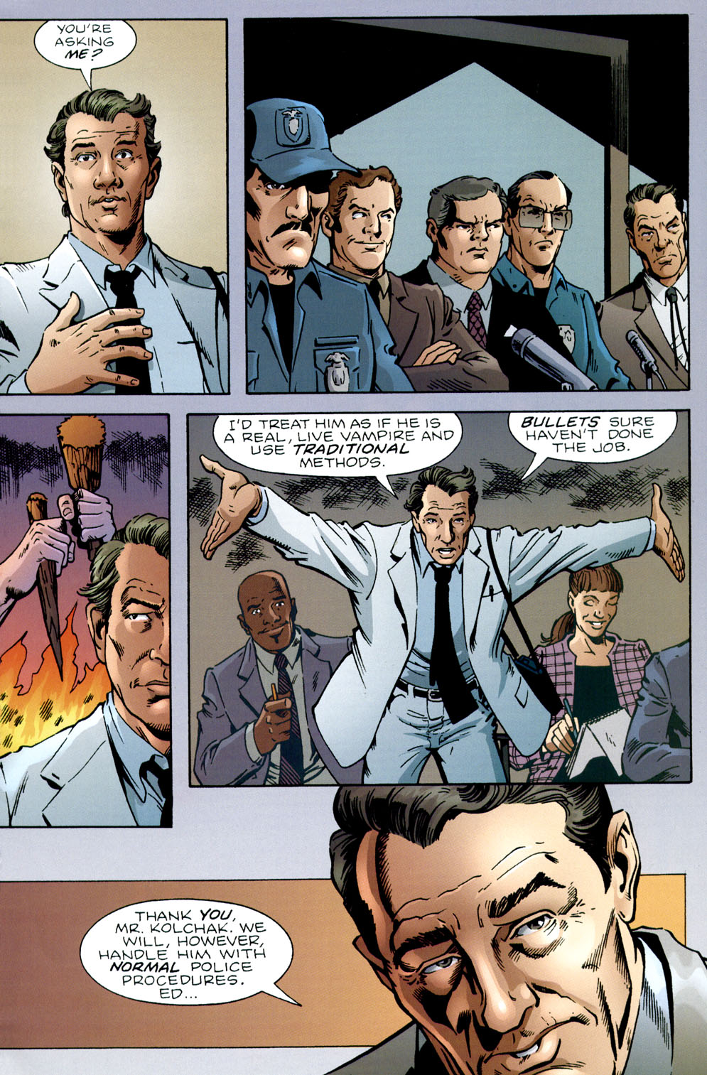 Read online Kolchak: The Night Stalker (2002) comic - Issue # Full