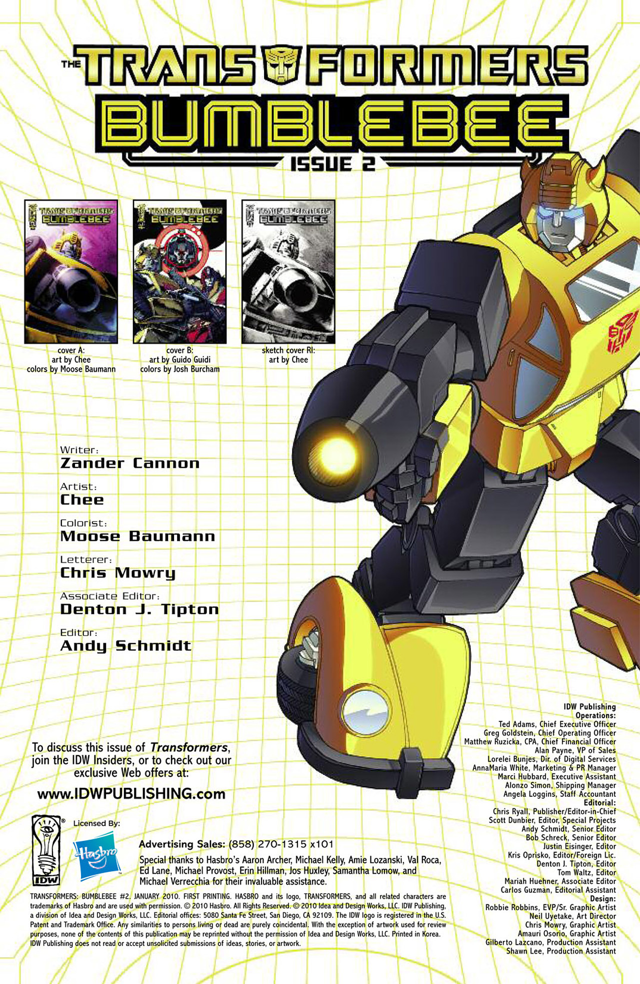Read online The Transformers: Bumblebee comic - Issue #2