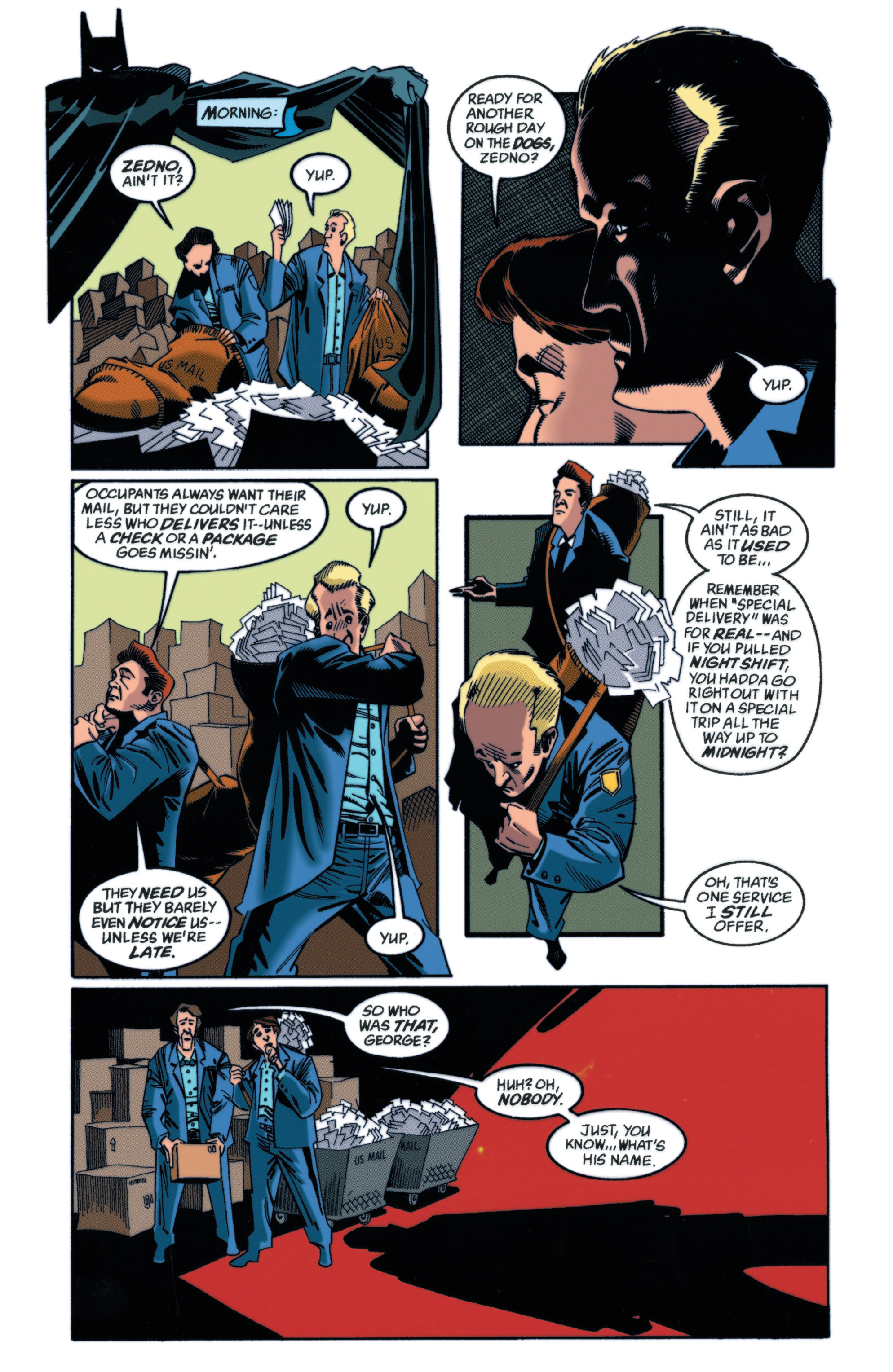 Read online Batman (1940) comic - Issue #542