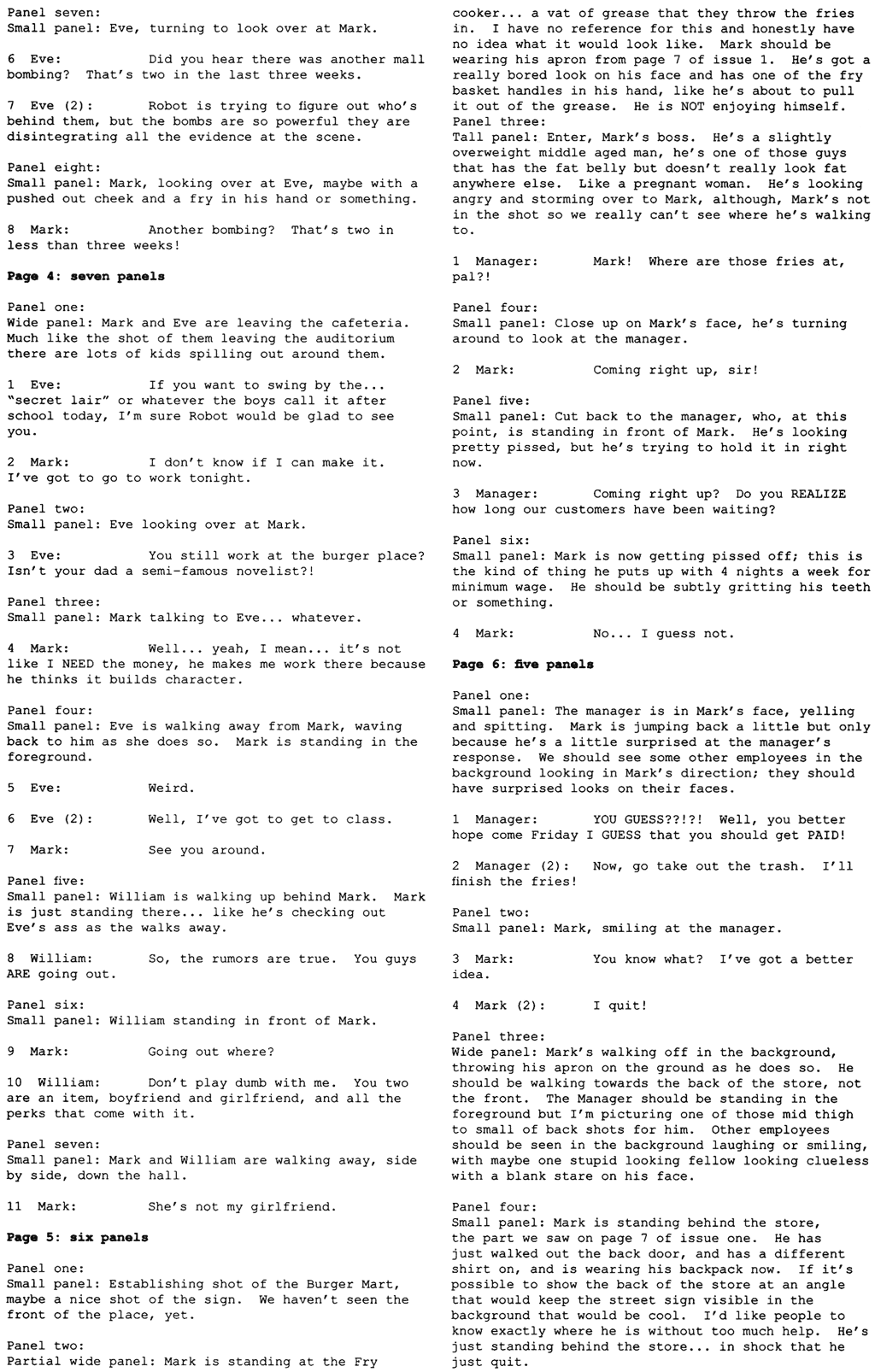 Read online Invincible Script Book comic - Issue # Full