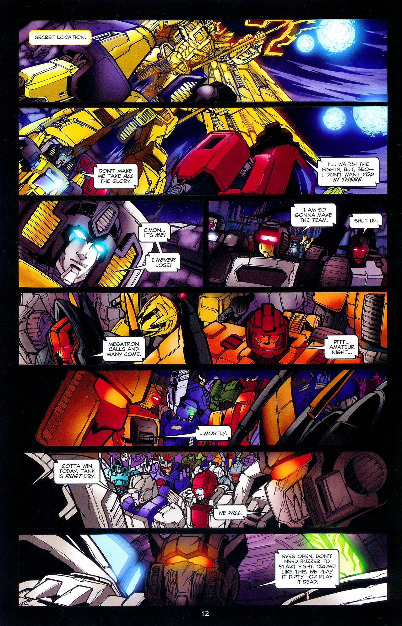 Read online The Transformers Megatron Origin comic - Issue #3
