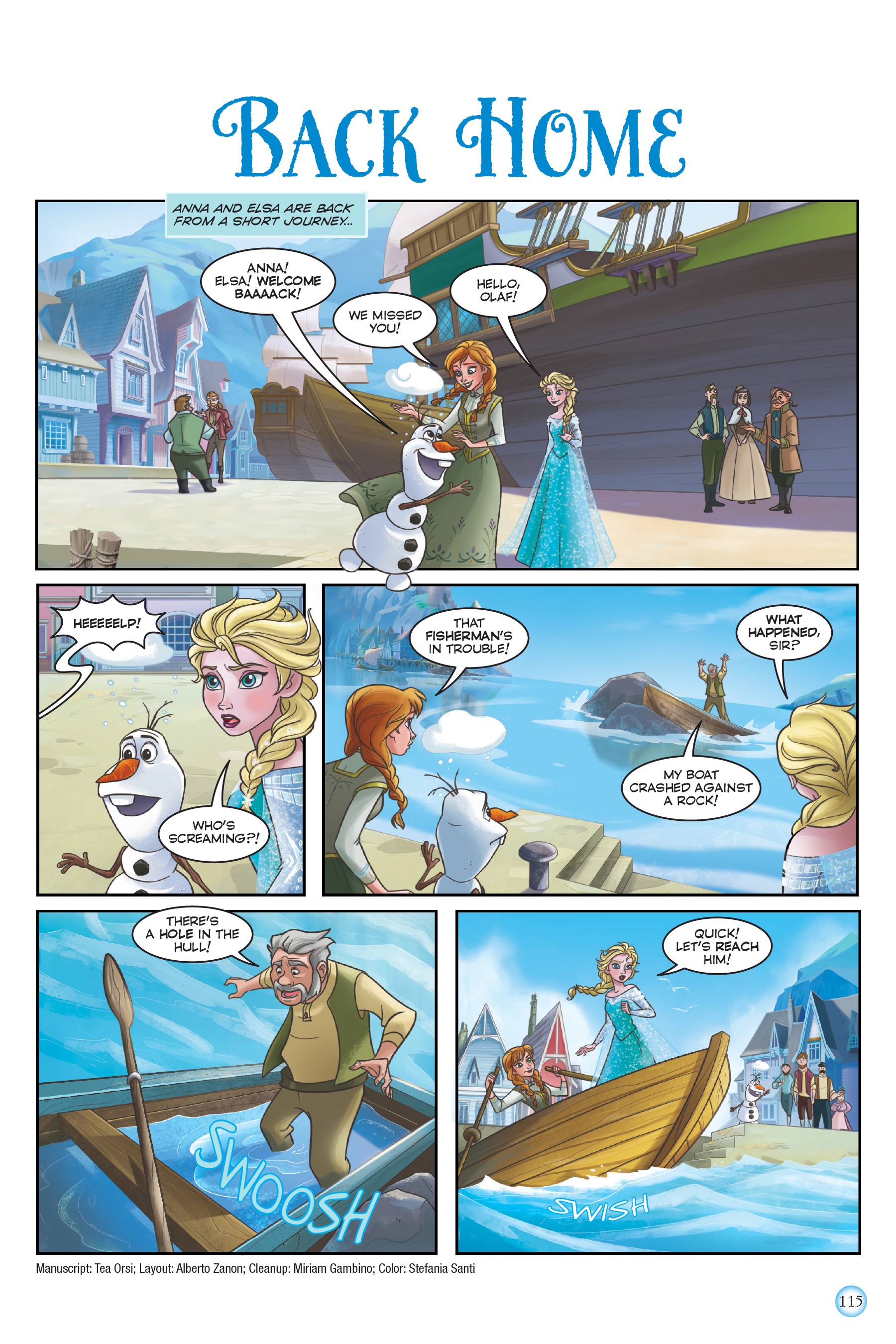 Read online Frozen Adventures: Flurries of Fun comic - Issue # TPB (Part 2)