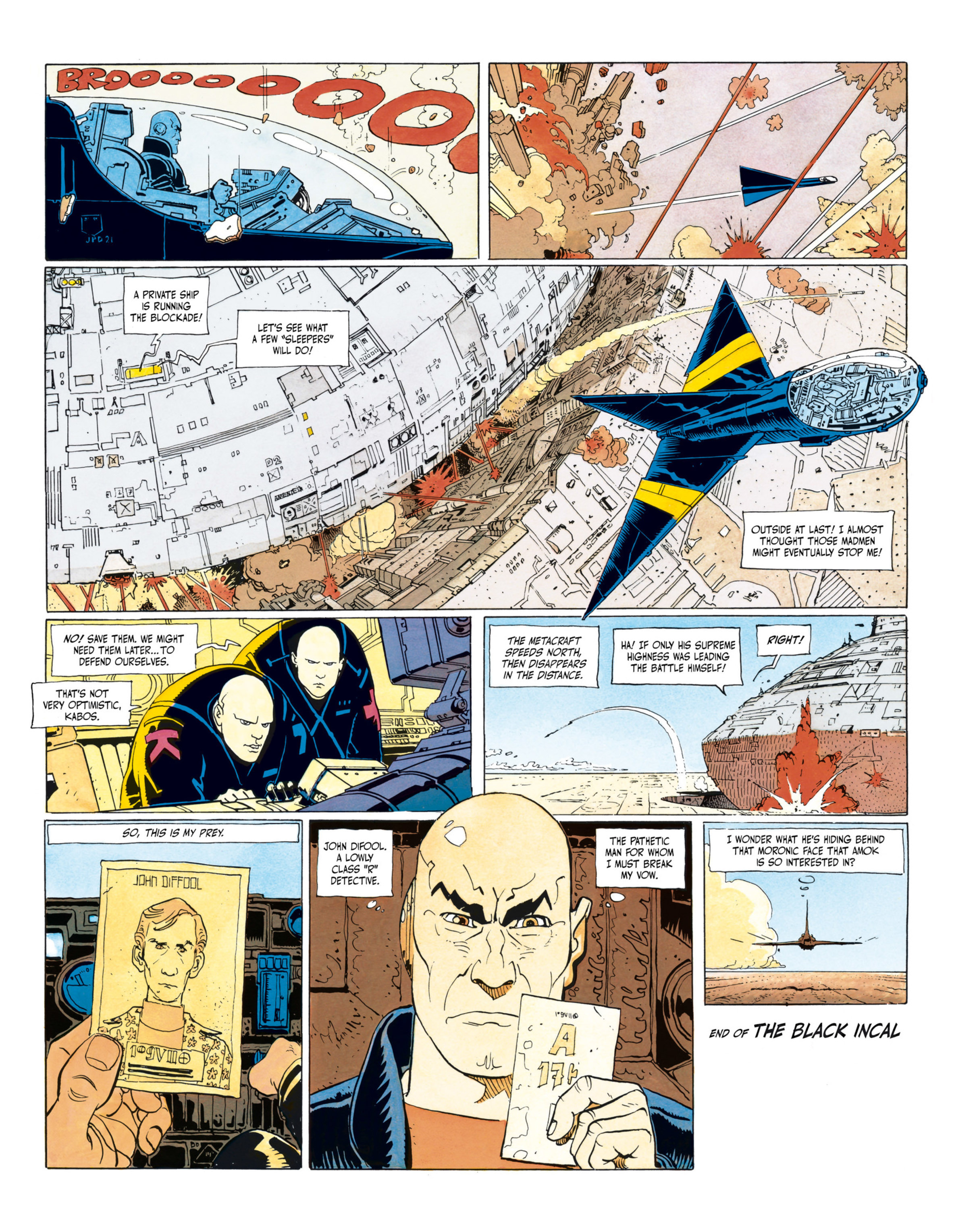 Read online The Incal comic - Issue # TPB 1