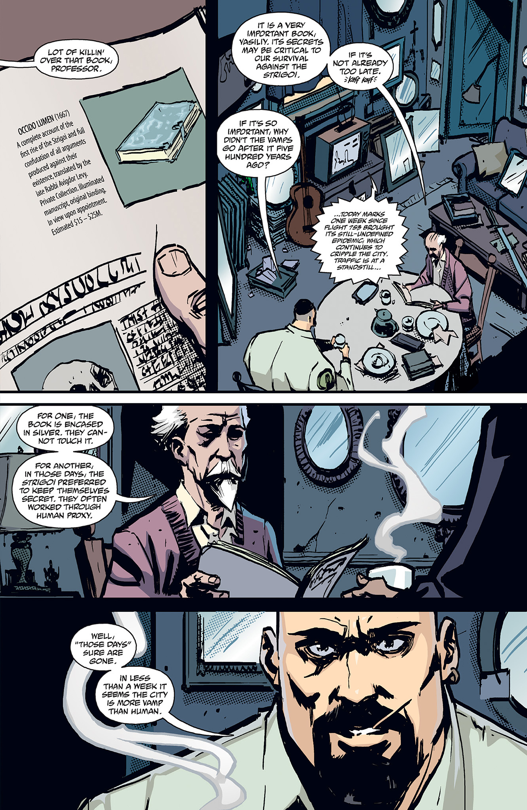 Read online The Strain: The Fall comic - Issue #1