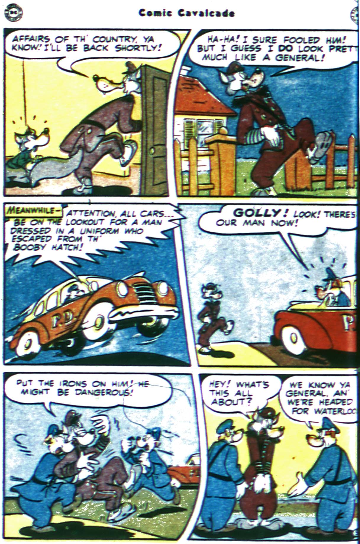 Read online Comic Cavalcade comic - Issue #30