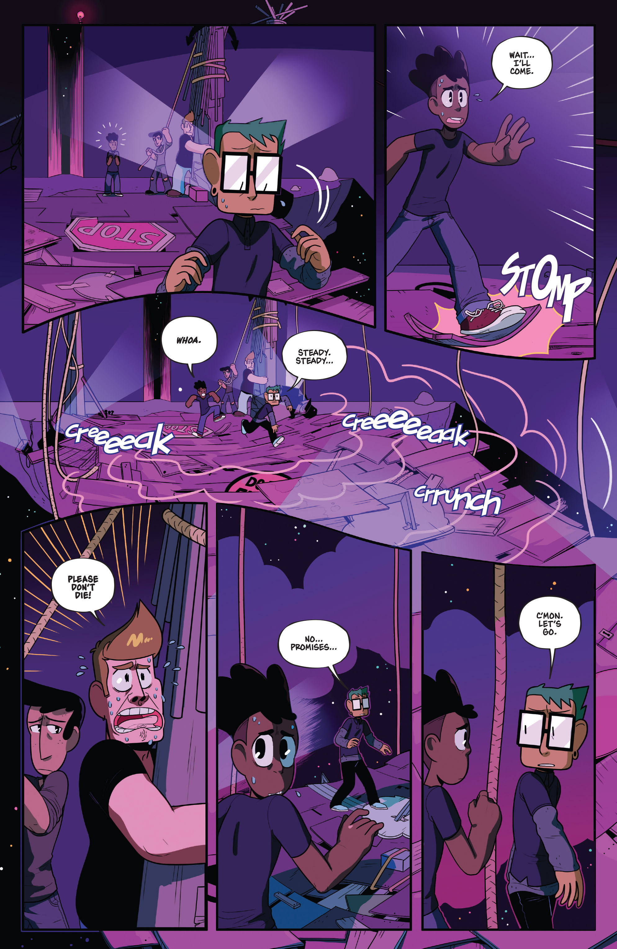 Read online The Backstagers comic - Issue #4