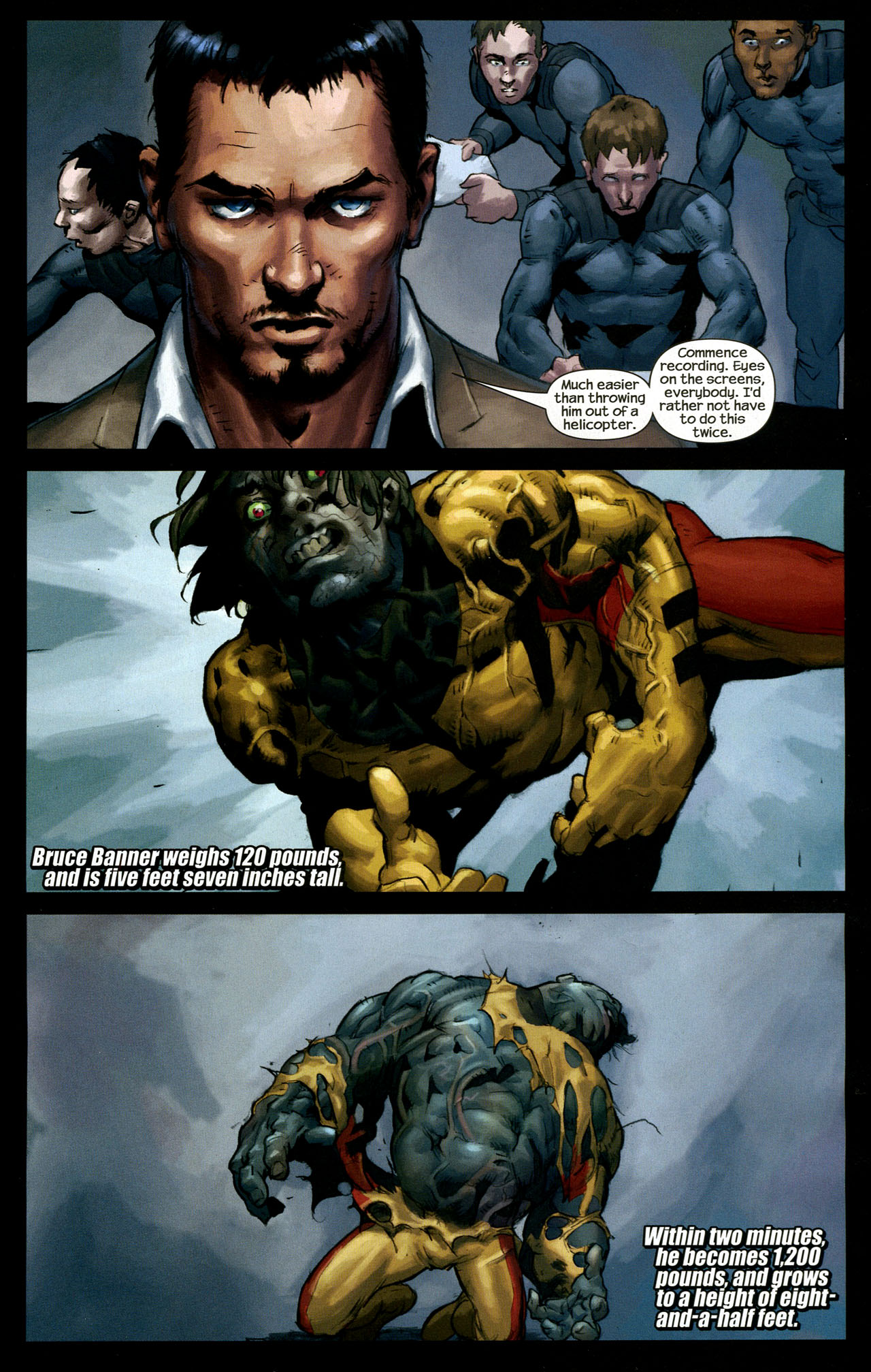 Read online Ultimate Human comic - Issue #1