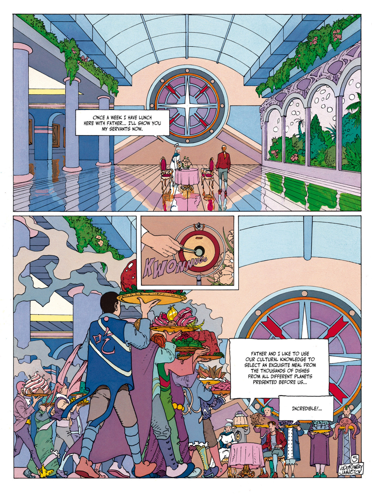 Read online Before the Incal comic - Issue #3