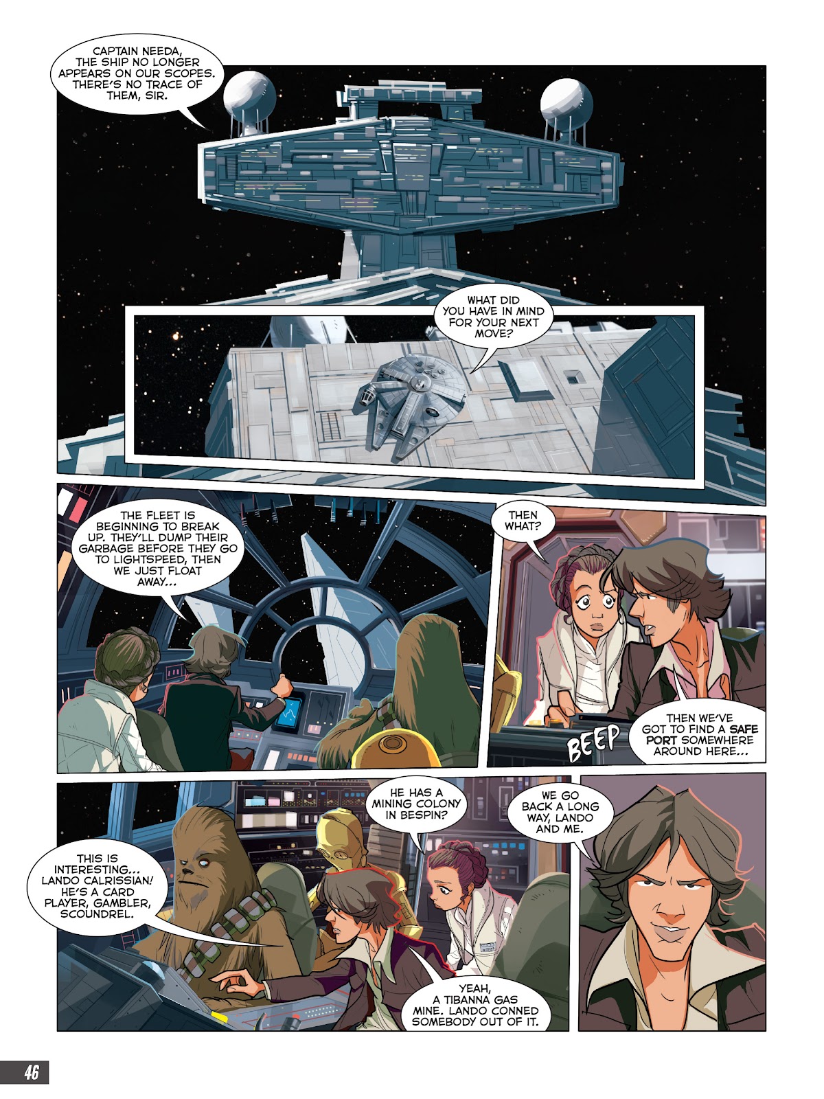 Read online Star Wars: The Empire Strikes Back Graphic Novel Adaptation ...