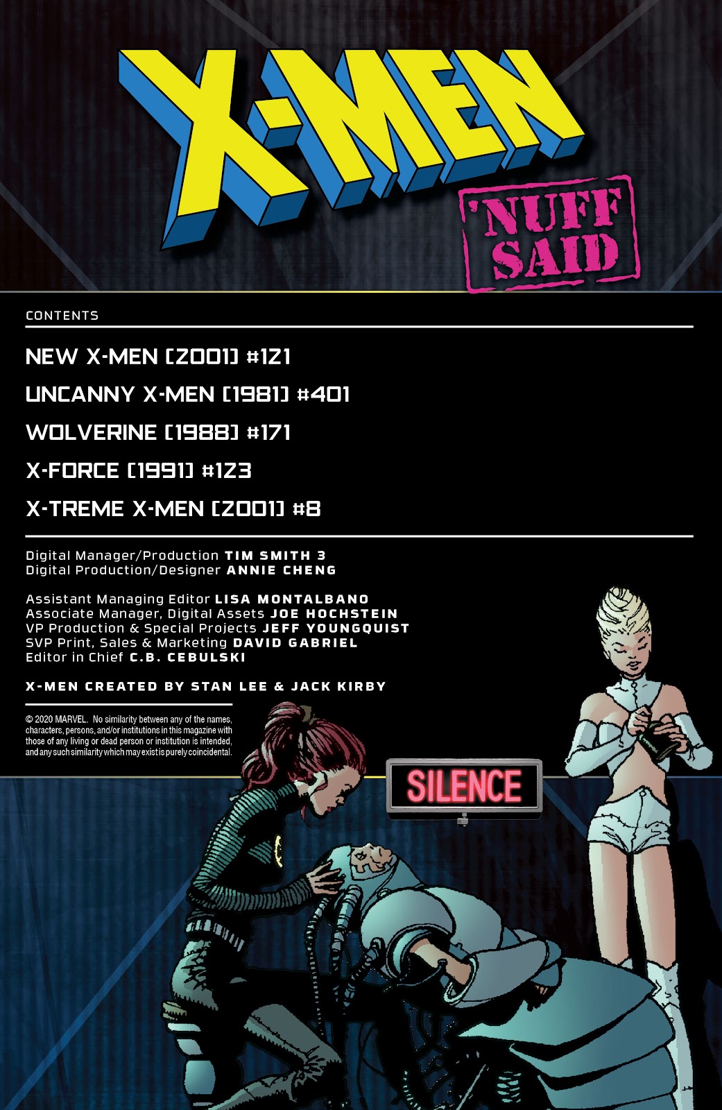 Read online X-Men: 'Nuff Said comic - Issue # TPB