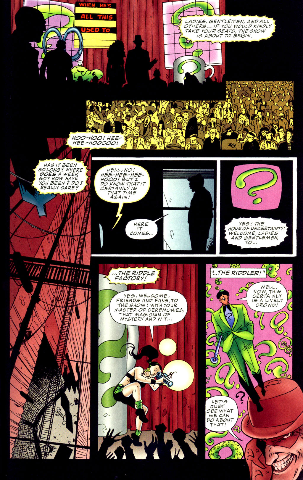 Read online Batman: Riddler - The Riddle Factory comic - Issue # Full