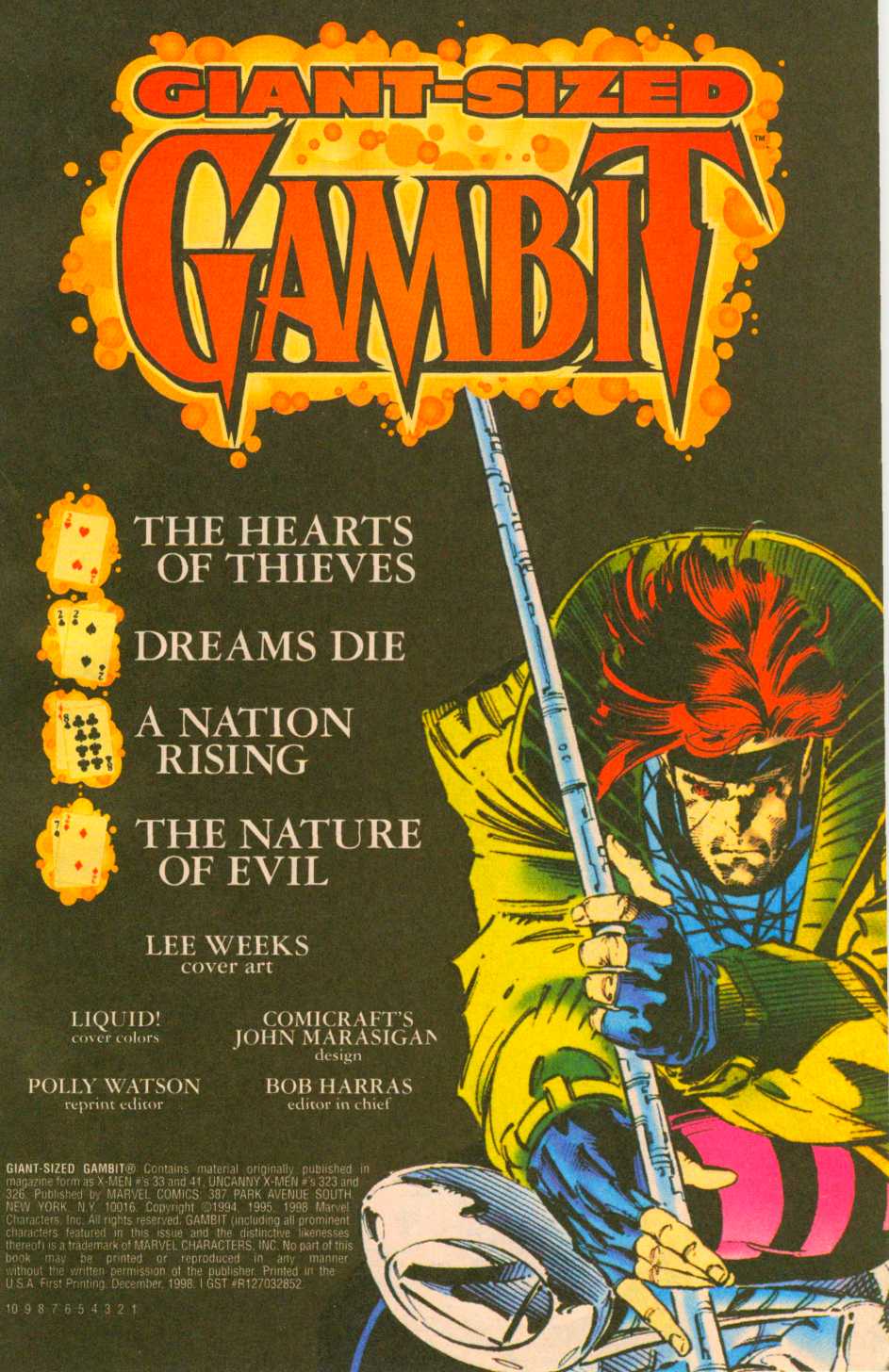 Read online Giant-Sized Gambit comic - Issue # TPB
