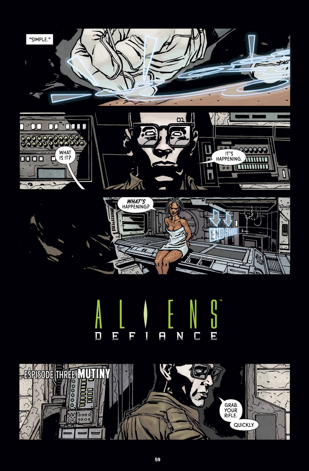 Read online Aliens: Defiance Library Edition comic - Issue # TPB (Part 1)