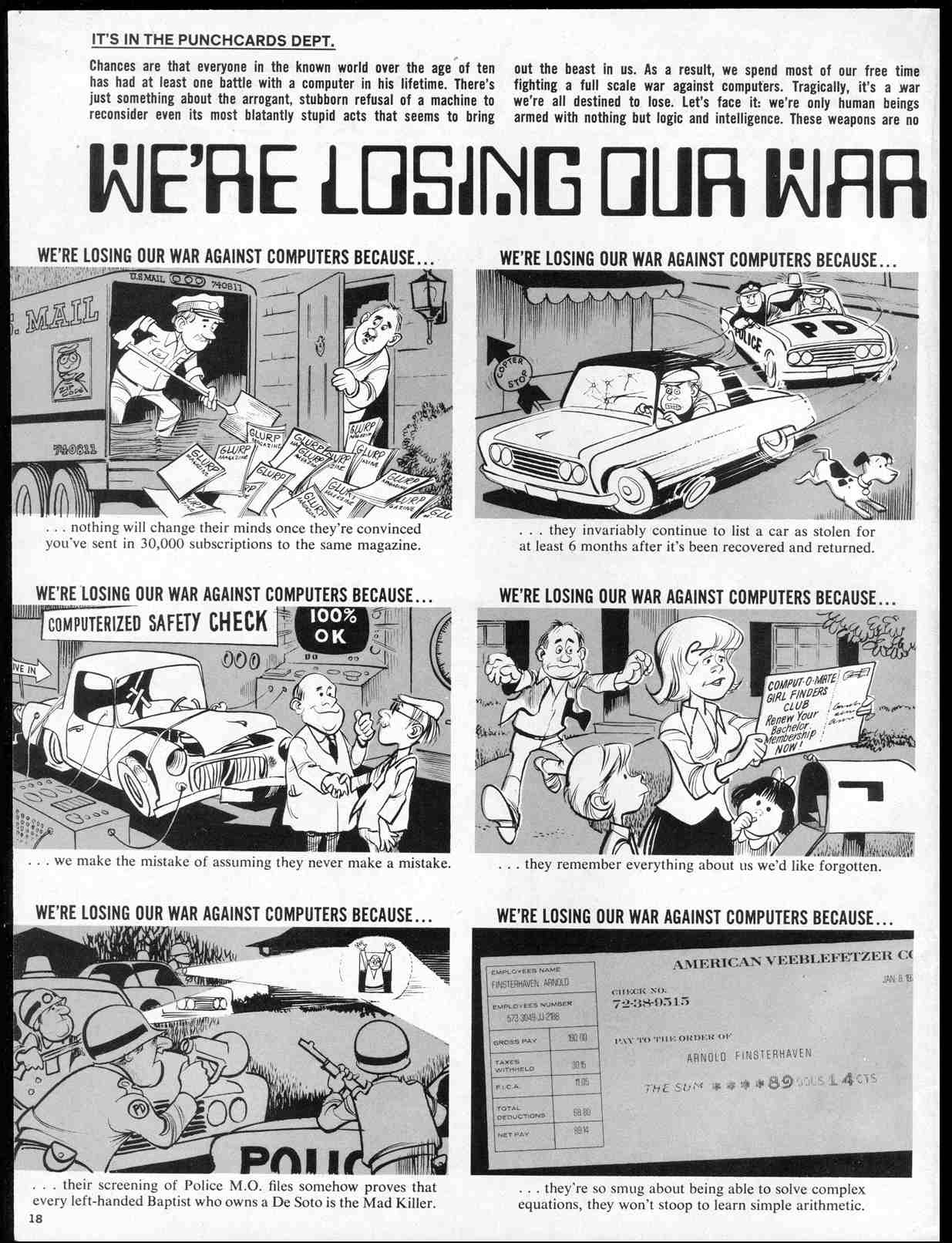 Read online MAD comic - Issue #171