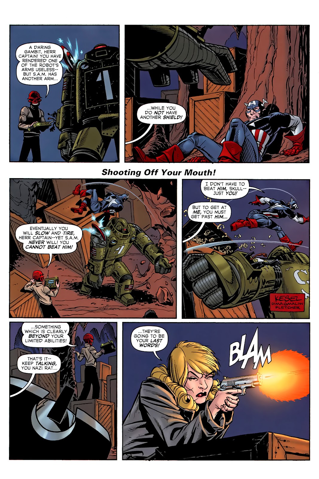 Read online Captain America: The 1940s Newspaper Strip comic - Issue #3