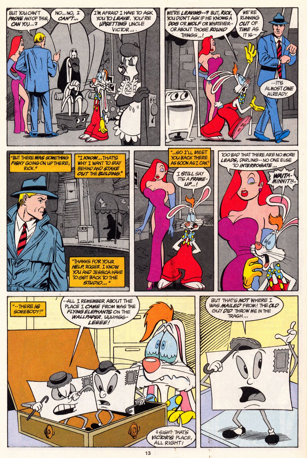 Read online Roger Rabbit comic - Issue #10