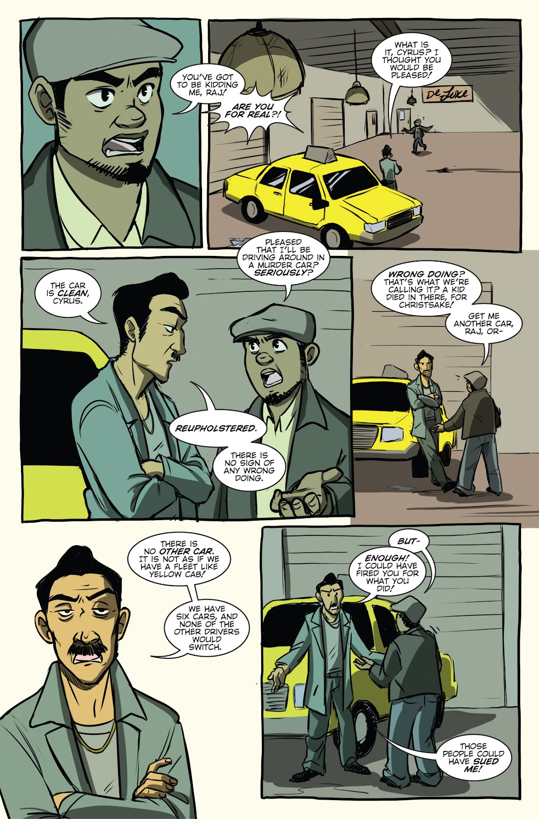 Read online Cyrus Perkins and the Haunted Taxicab comic - Issue # TPB