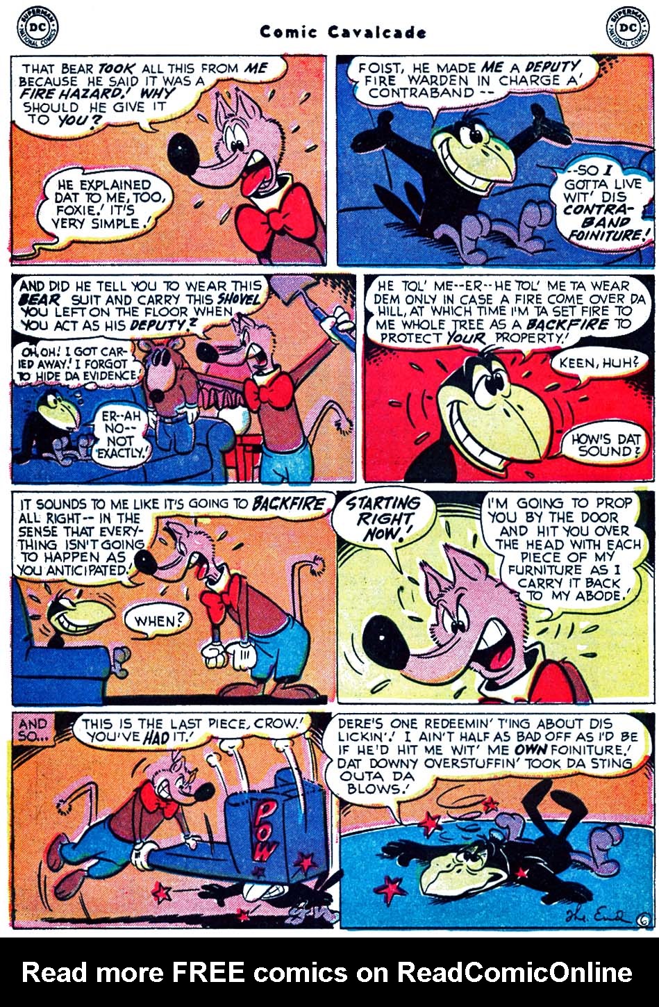 Read online Comic Cavalcade comic - Issue #63