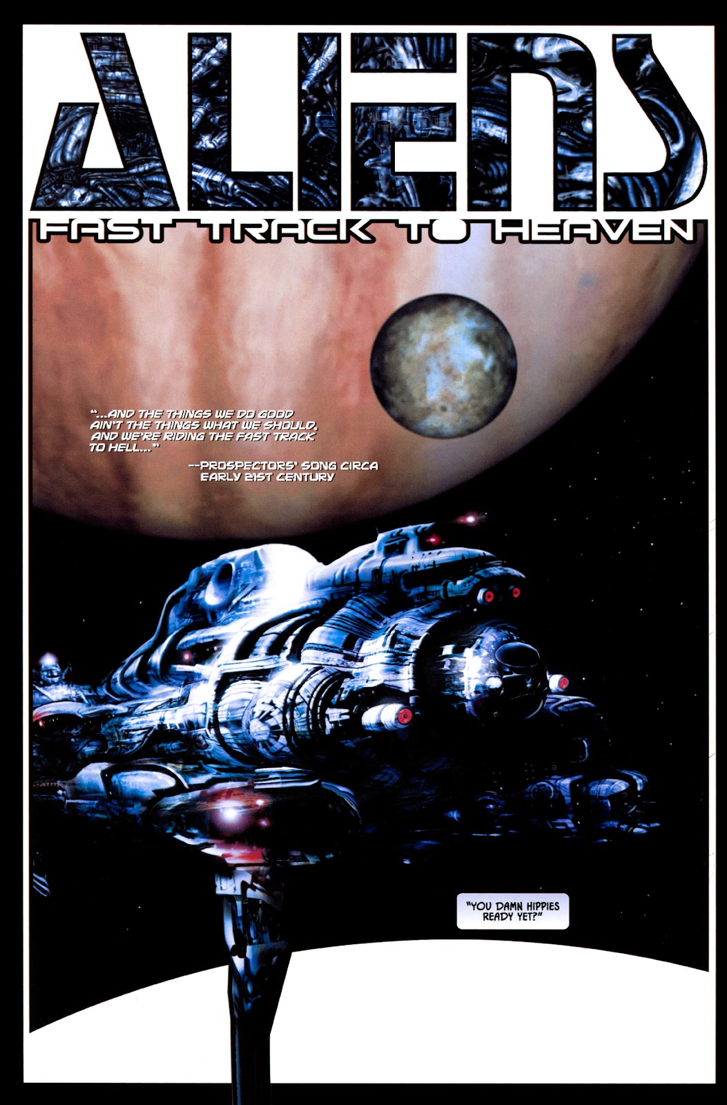 Read online Aliens: Fast Track to Heaven comic - Issue # Full