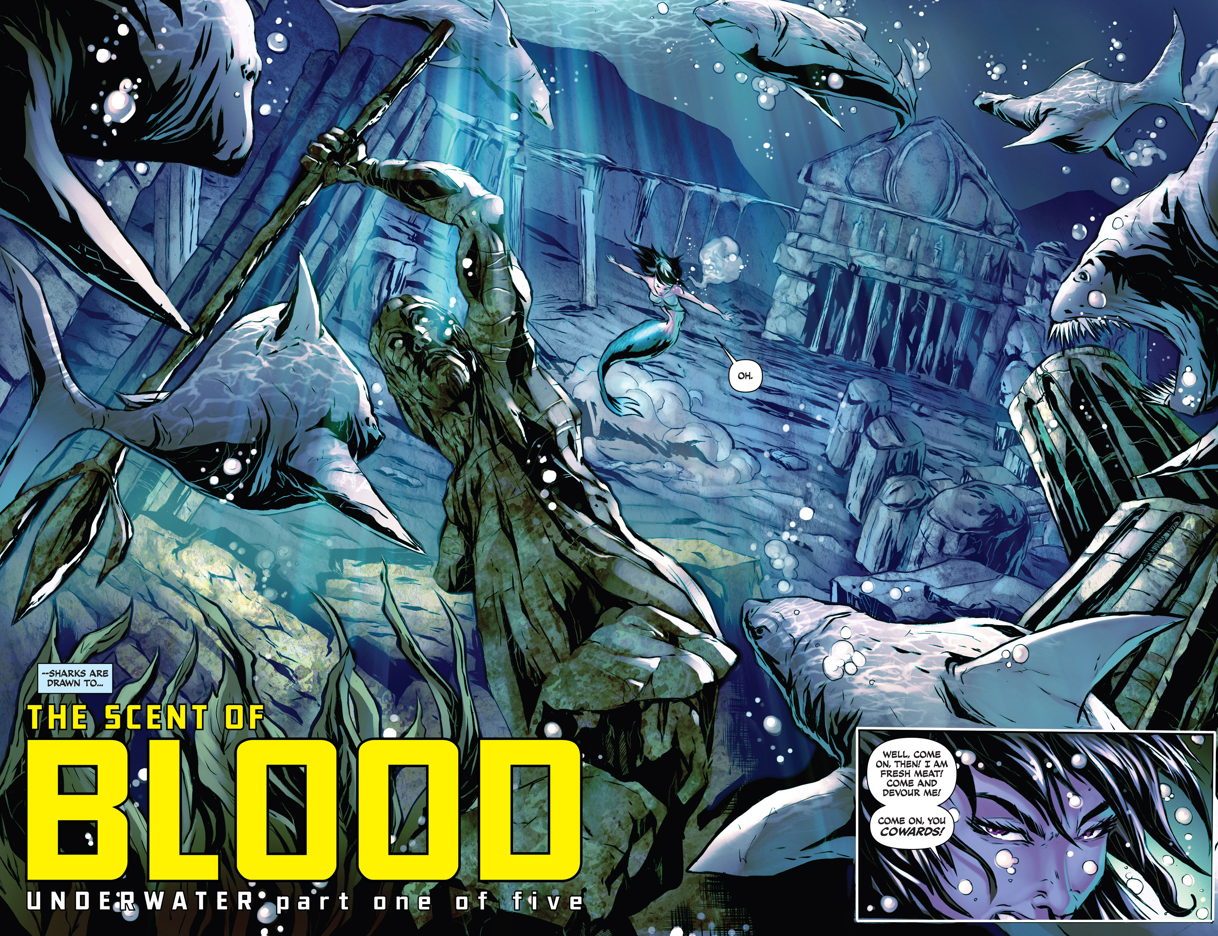 Read online Damsels: Mermaids comic - Issue #1