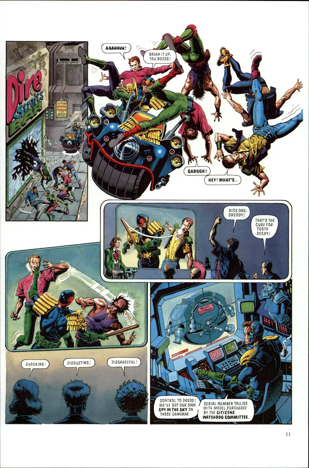 Read online Dredd Rules! comic - Issue #12