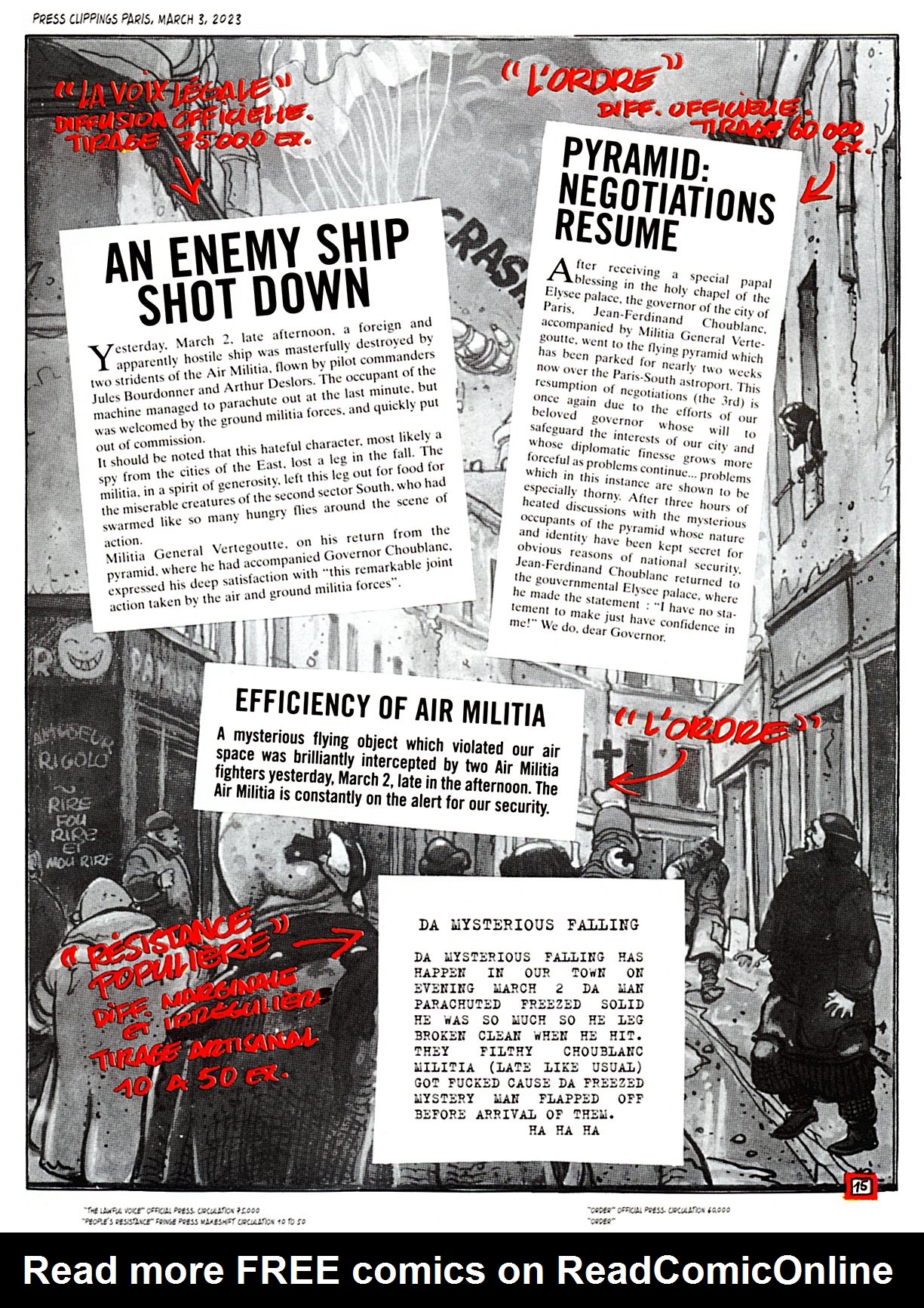 Read online The Nikopol Trilogy comic - Issue # TPB