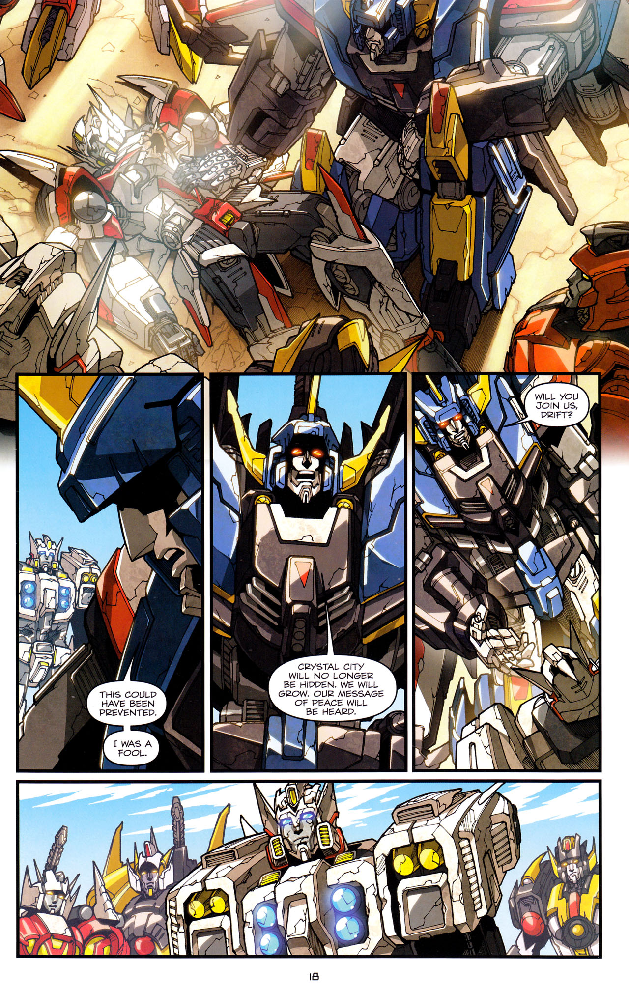 Read online The Transformers: Drift comic - Issue #4